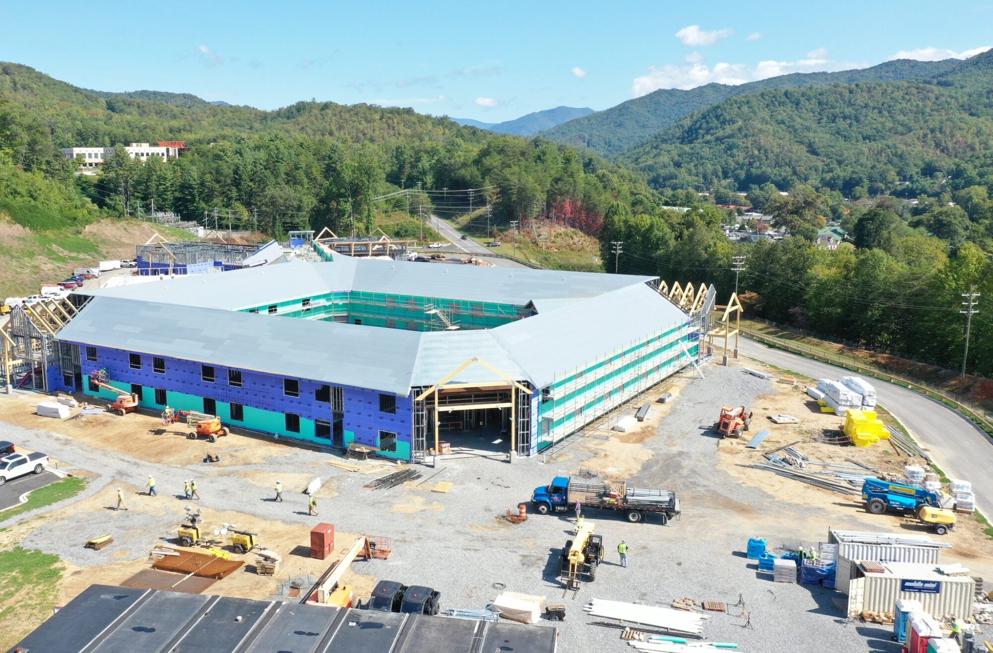 Tsali Care Center Progress – Cherokee Indian Hospital Authority