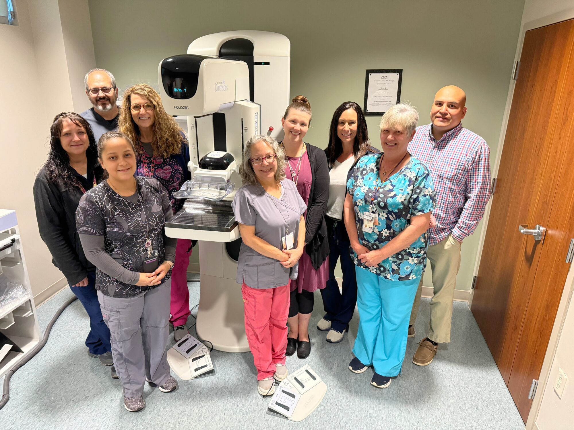 Cherokee Indian Hospital Authority Sets Standard with MQSA Compliance ...