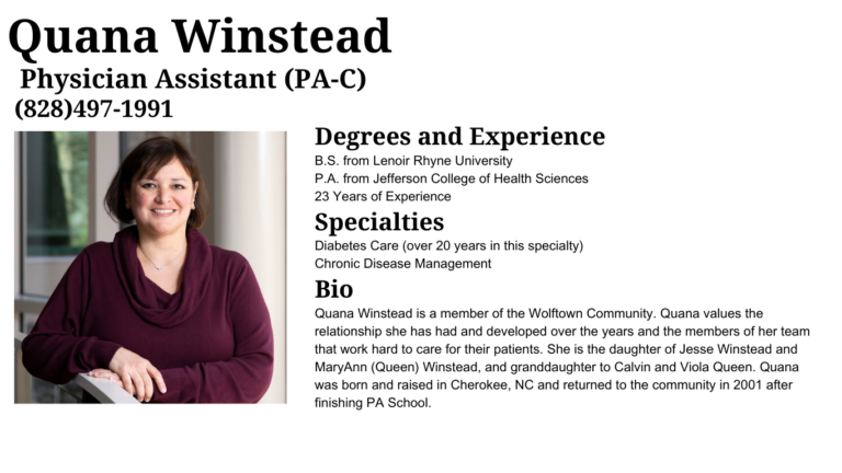 Primary Care Directory – Cherokee Indian Hospital Authority