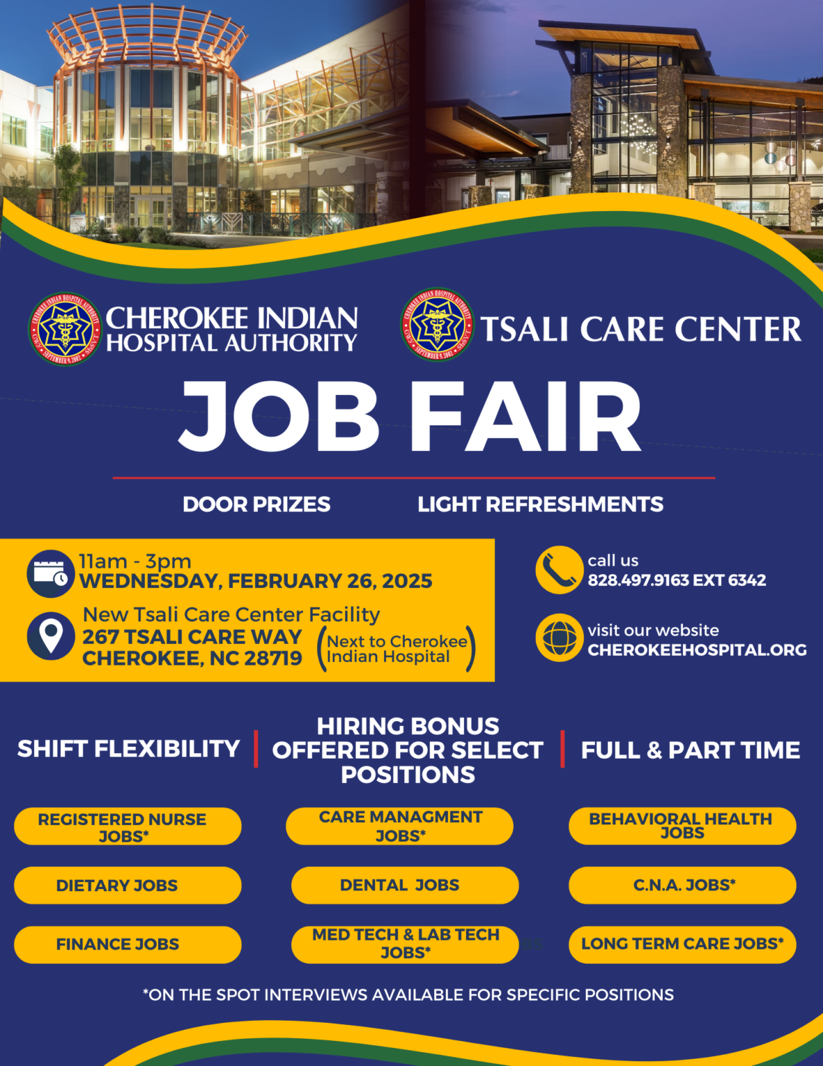 CIHA Careers – Cherokee Indian Hospital Authority