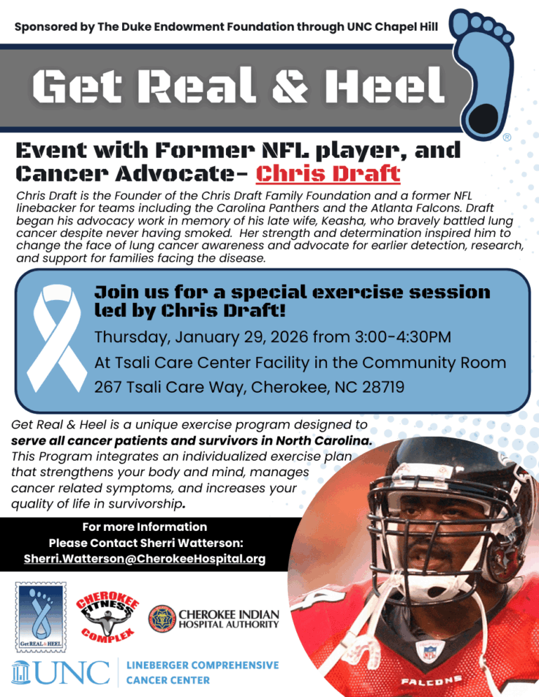 Former Carolina Panther to Host Exercise Class for Cancer Patients at ...